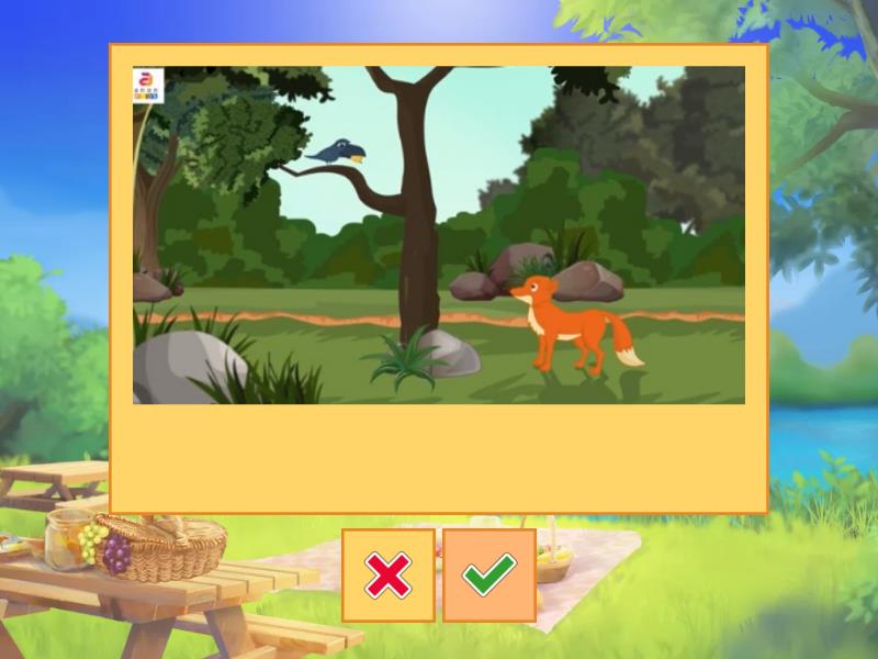 Fox&Crow - 5 basic - Flash cards