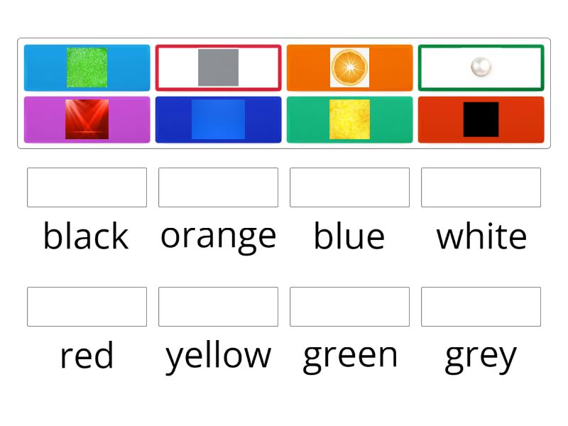 colours - Match up