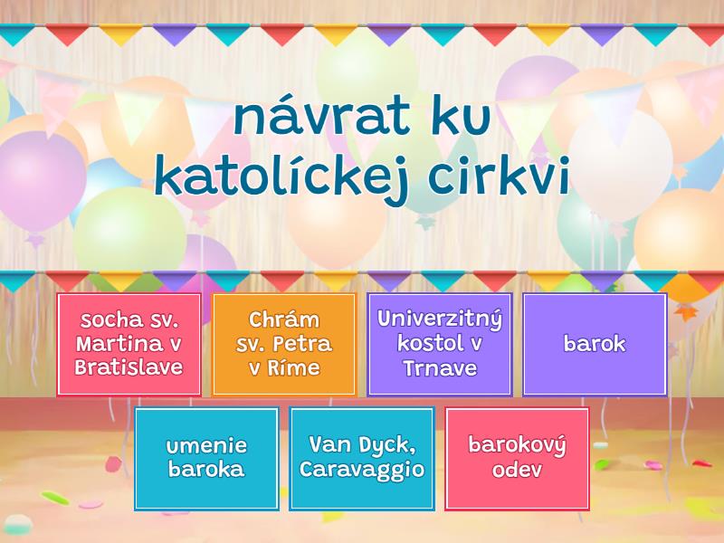 Barok - Find the match