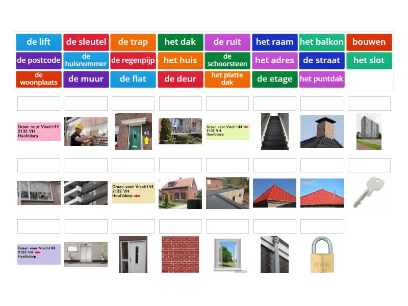 van steen tot huis (week 1) dag 1 tot 2 - Match up