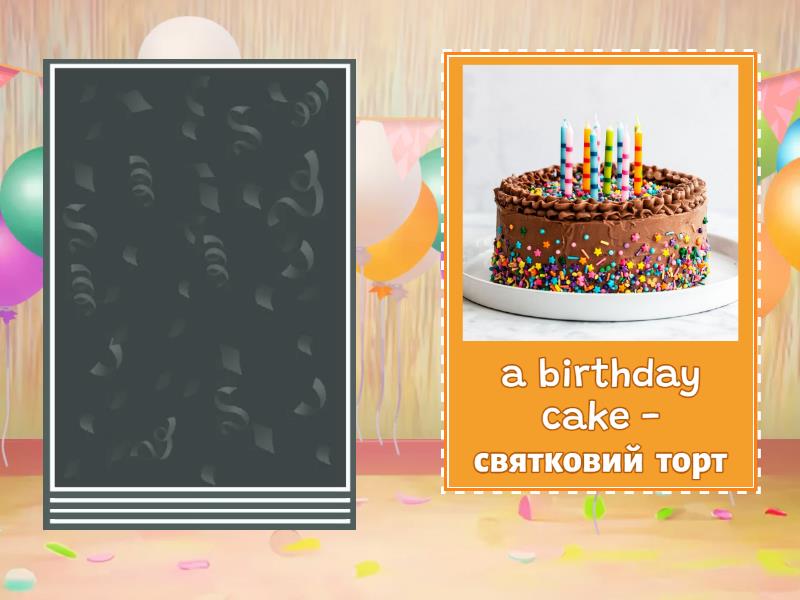 Happy birthday! - Speaking cards