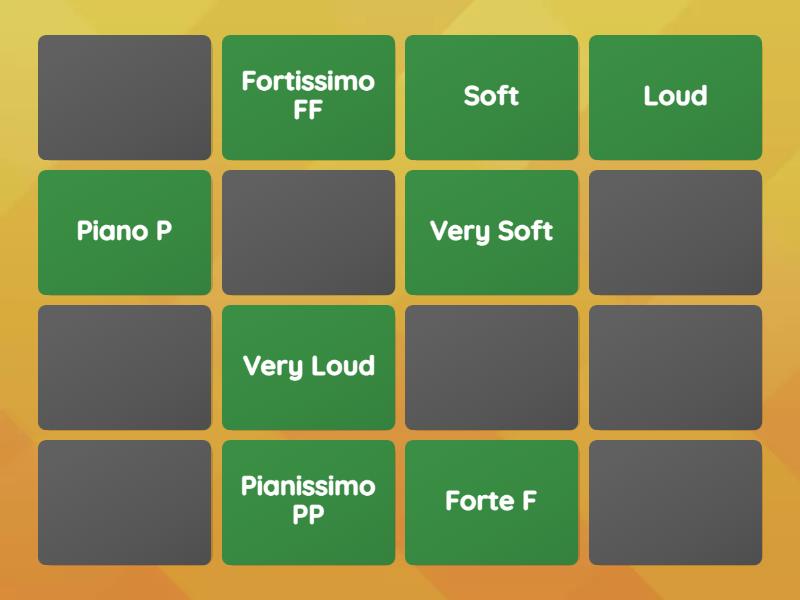 DYNAMICS - Matching pairs