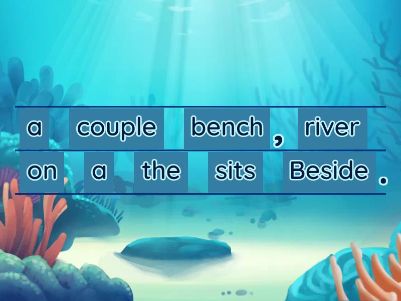 Basic English Sentences Rearrange Level 3 - Unjumble