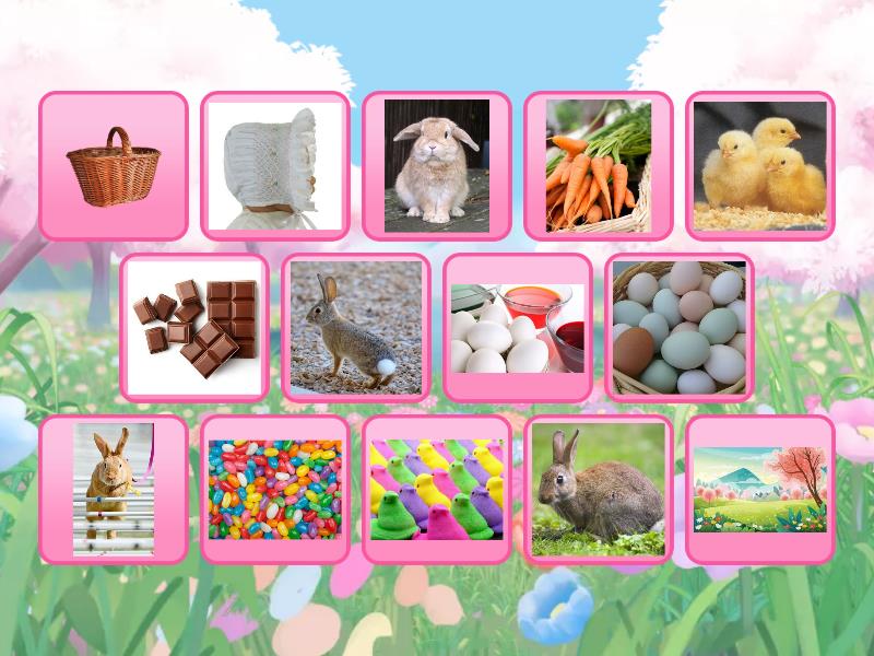 Easter Vocabulary !! - Flip tiles