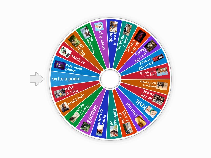 Bingo - Spin the wheel