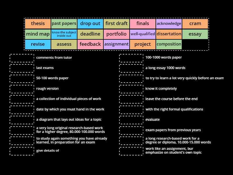 Work&Study - Match up