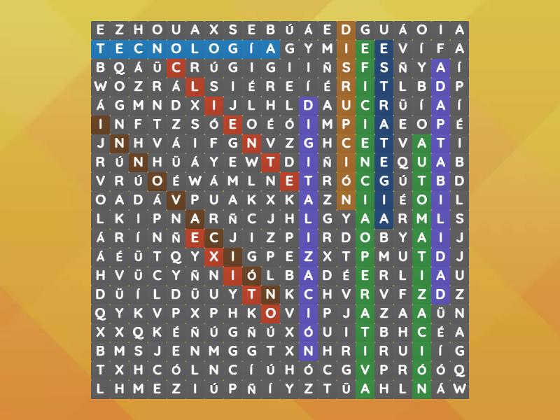 Transformación Digital - Sopa de letras