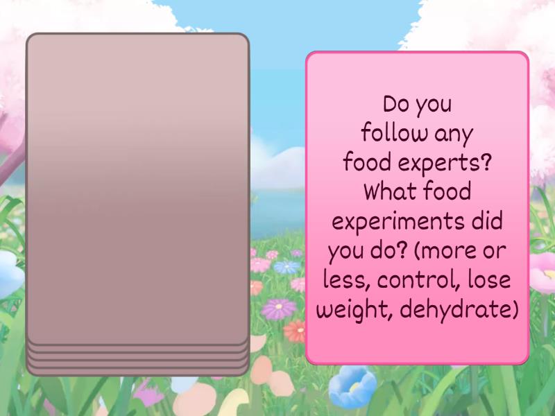 EF Elem 4 Unit 9A - Speaking cards