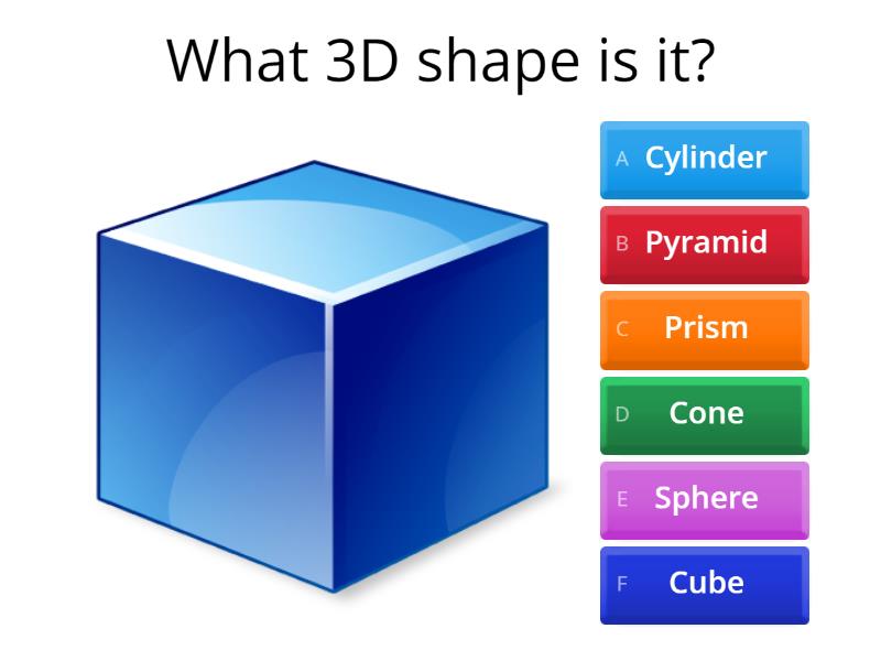 3D SHAPES - Quiz