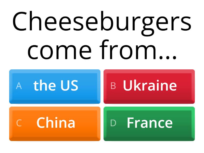 Street Food (Smart Junior 3) - Quiz