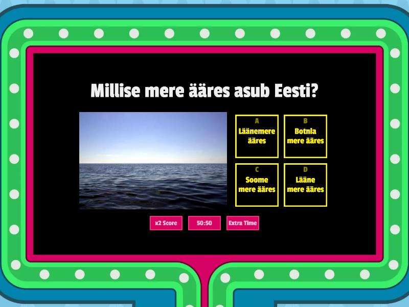 2kl-Eesti viktoriin - Gameshow quiz
