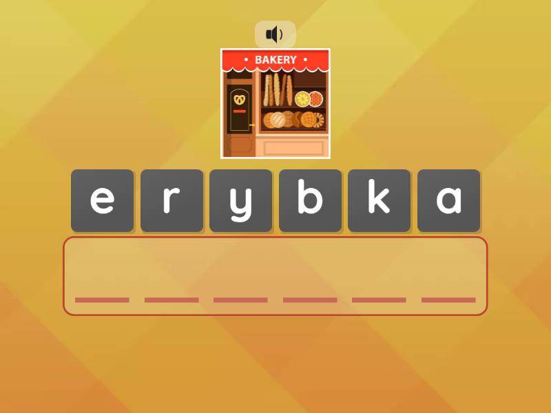 Kind of Shops - Anagram