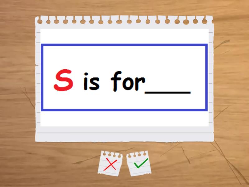 Letters: Look at the pictures and choose the correct letters - Flash cards