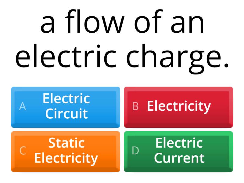 electricity - Quiz
