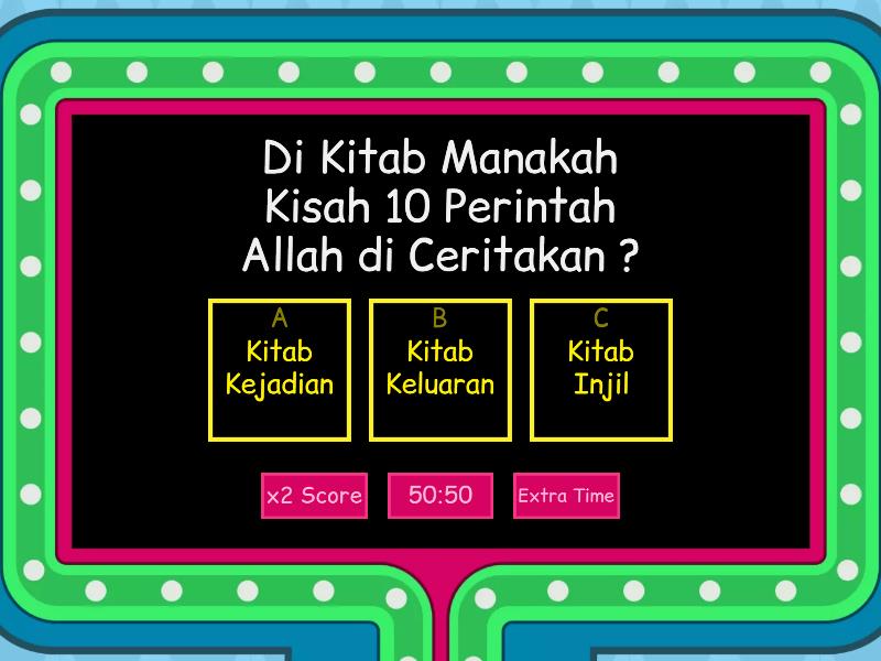 KUIS ALKITAB - Gameshow quiz