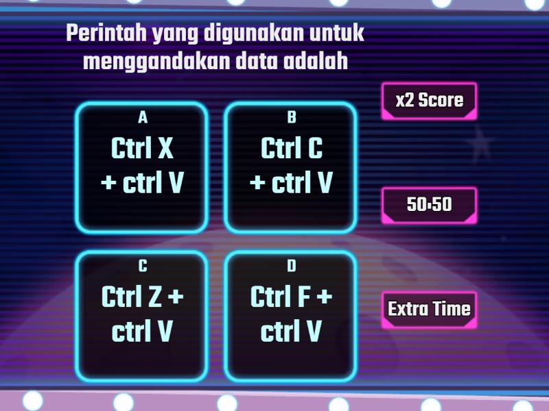 GAME KELAS XII - Gameshow quiz