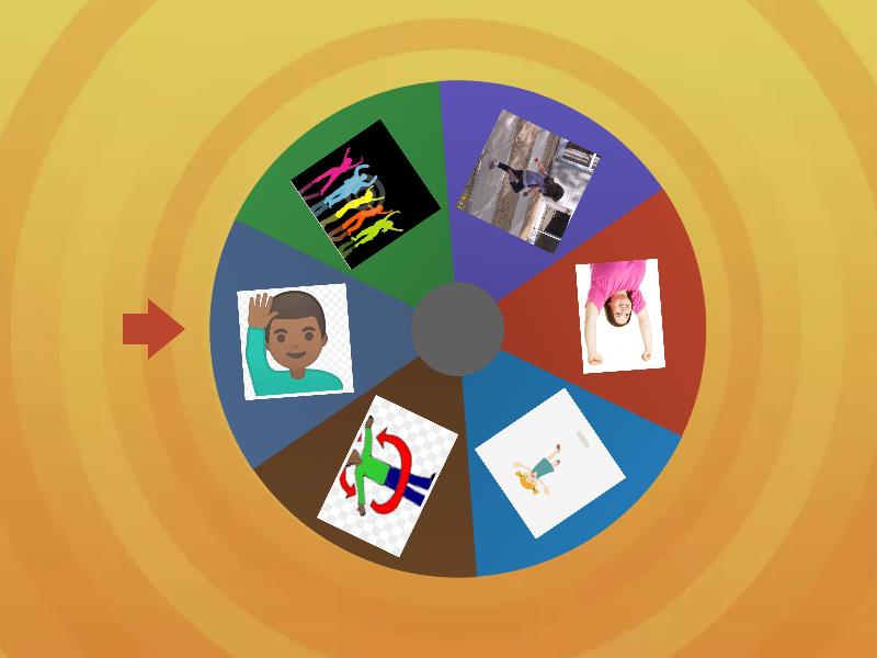 Jogo Dos Movimentos Spin The Wheel