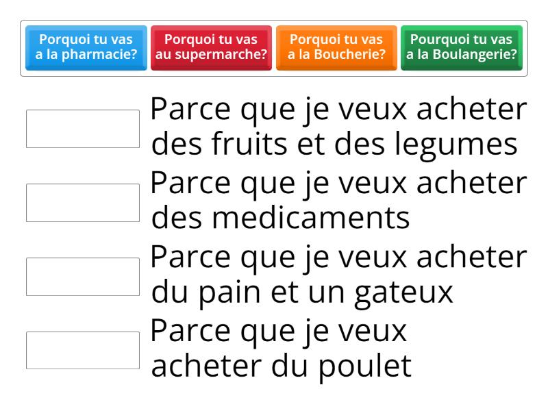 Tu vas ou? - Match up