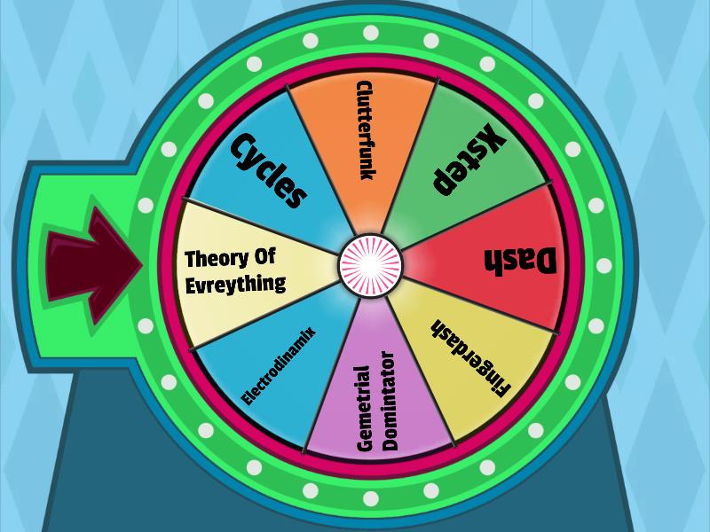 Geometry Dash wheel - Spin the wheel