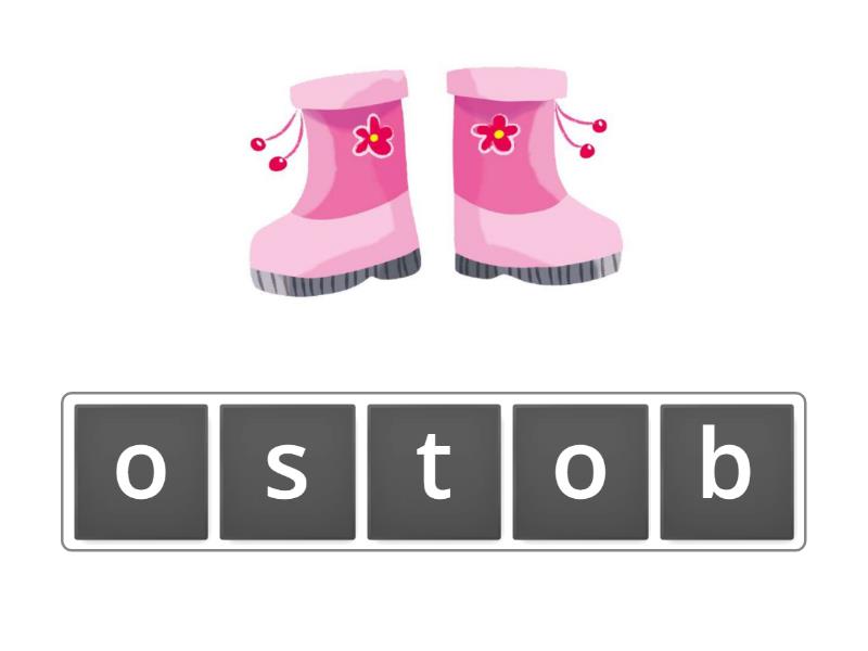 AS2 U5 Reading Vocabulary - Анаграмма