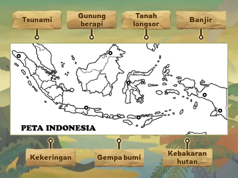 E-LKPD 1 K2 (Peta potensi kerawanan bencana alam tertinggi) - Labelled ...