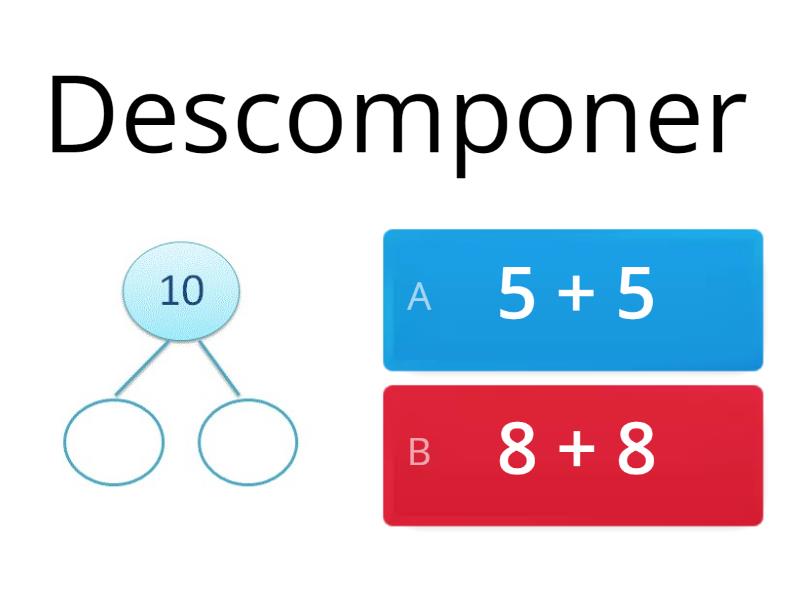componer y descomponer números hasta el 10 (Mary Santander Psp ...