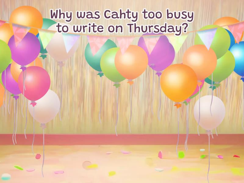 6A U2 Wk7 Comprehension Review - Flying fruit