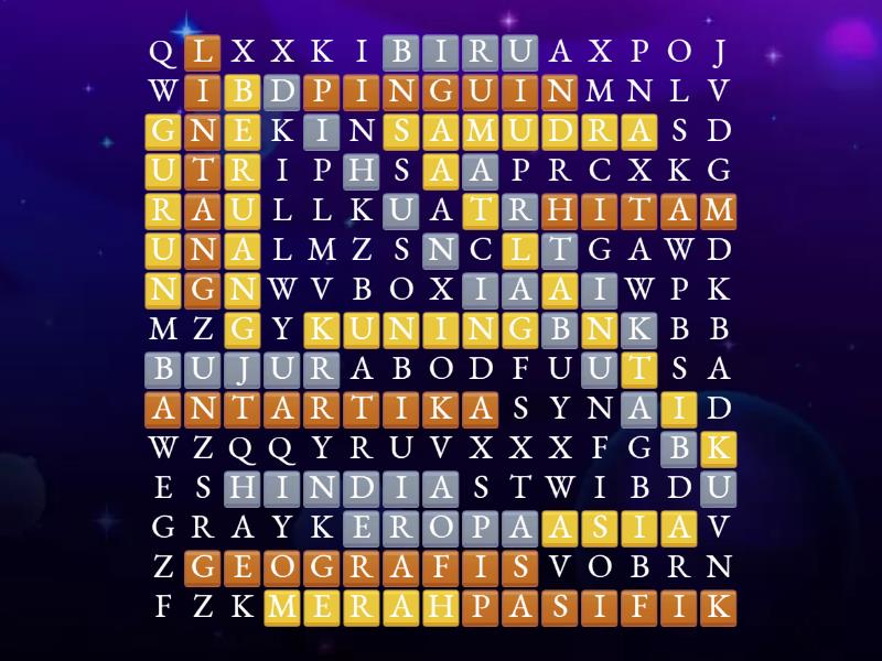 ipas kelas 6c - Wordsearch