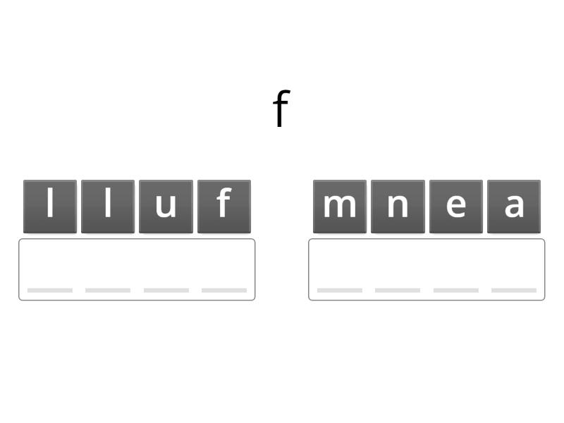 Making friends (Vocabulary) - Anagram