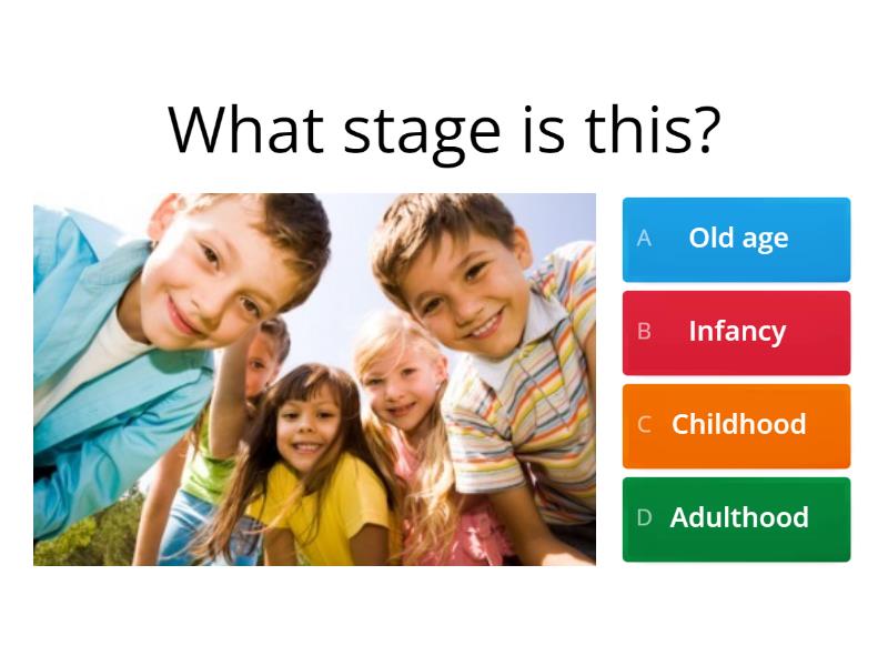 SCIENCE- 3rd grade- Stages of human development- - Quiz