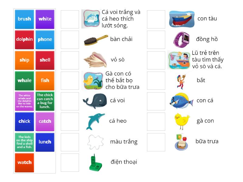 Oxford Phonics World 4 Unit 4 - Match up