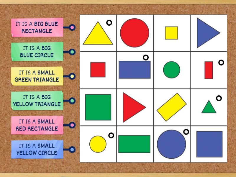 SHAPES - Labelled diagram