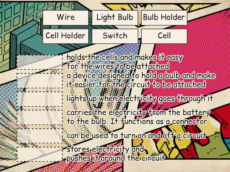Simple Circuit Component - Match up