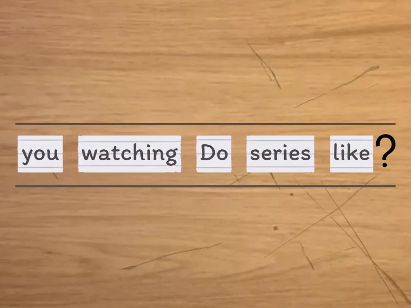 Present simple - Questions with DO - Unjumble