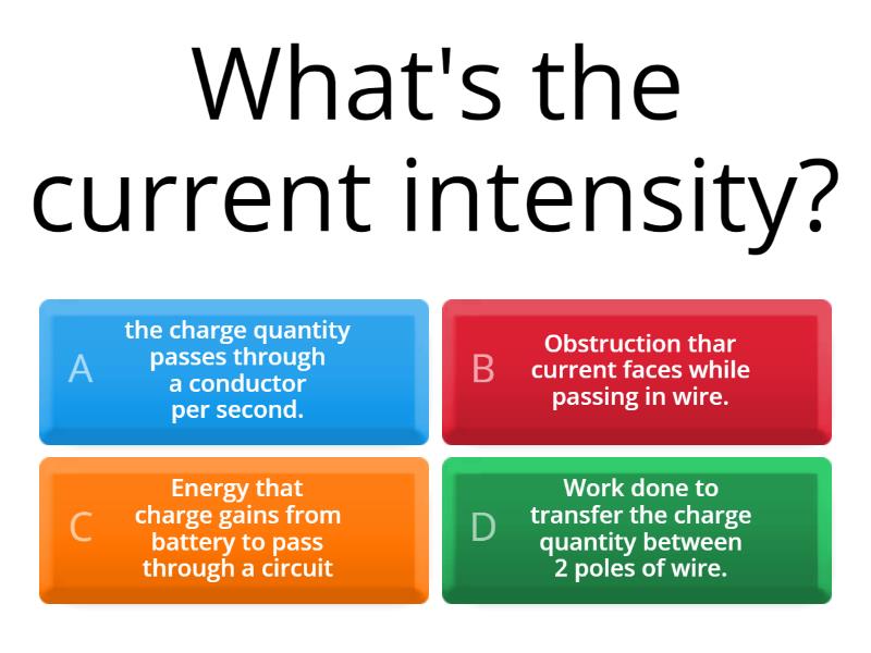 Ohm's law questions - Quiz