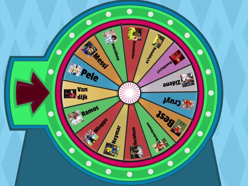 Soccer players by. Taha Malik - Random wheel