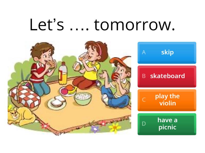 Summer camp - Quiz