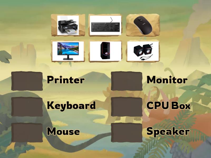 DL Ch 1: Activity 4 : Build Up A Computer - Match up