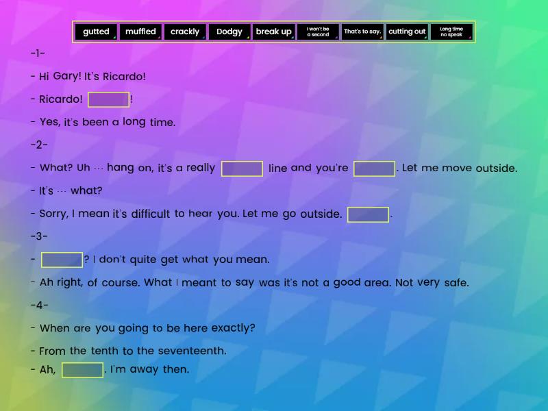 Roadmap C1-C2. Unit 8D - Completar la frase