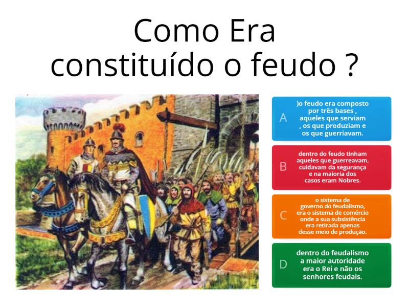 Feudalismo - Cuestionario