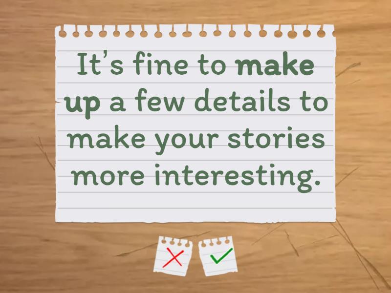 SO B1+ Unit 4A Truth and lies - agree, disagree - Flash cards