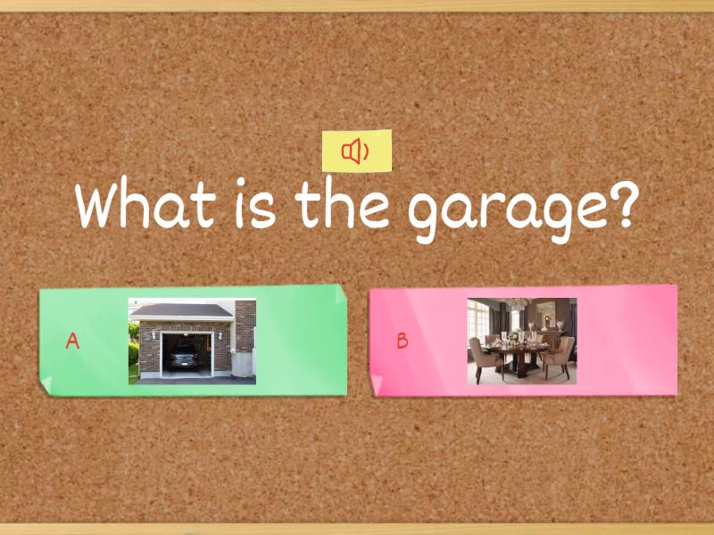 Rooms of the house - Quiz