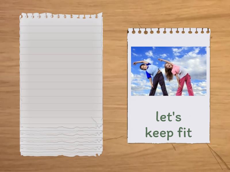 Playway 1 Health - Speaking cards