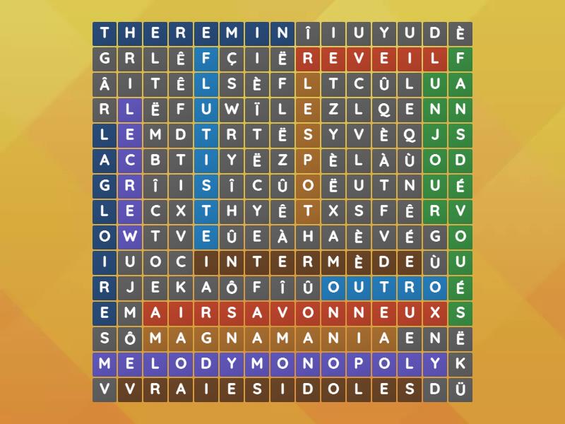 Monopoly go - Wordsearch