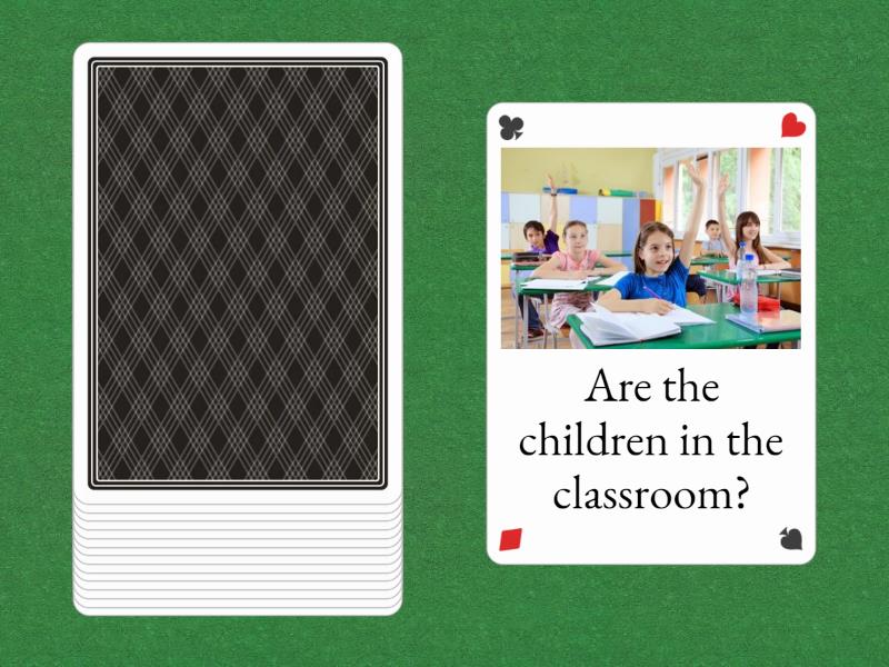 Verb to be (questions and short answers) - cards - Random cards