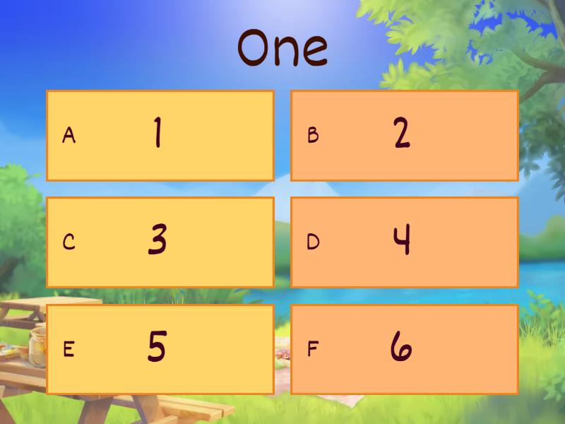 OIC 1 Math - Numbers from 1 to 20 - Questionário