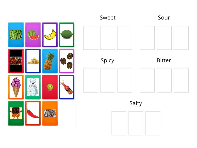 How does it taste? - Group sort