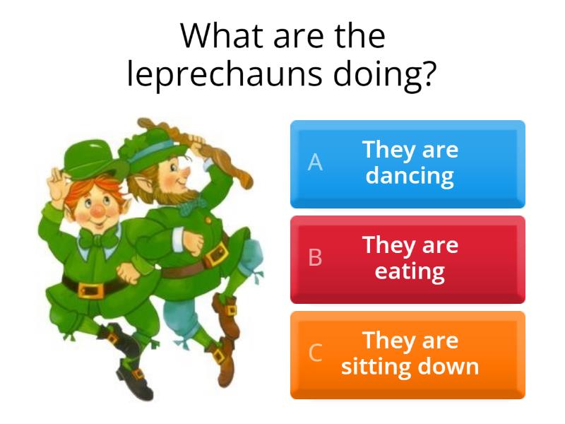 St. Patrick's Day- Describing Pictures/Plurals - Quiz