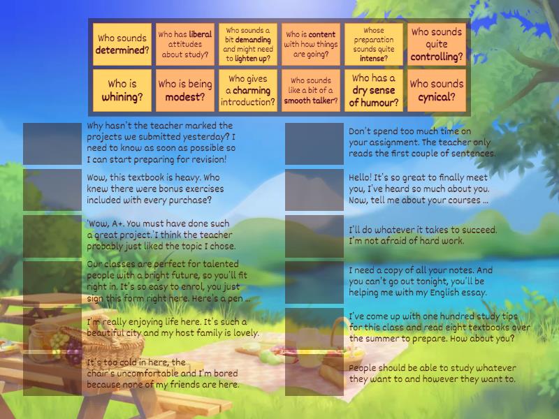Roadmap B2+ 9B vocab - Match up