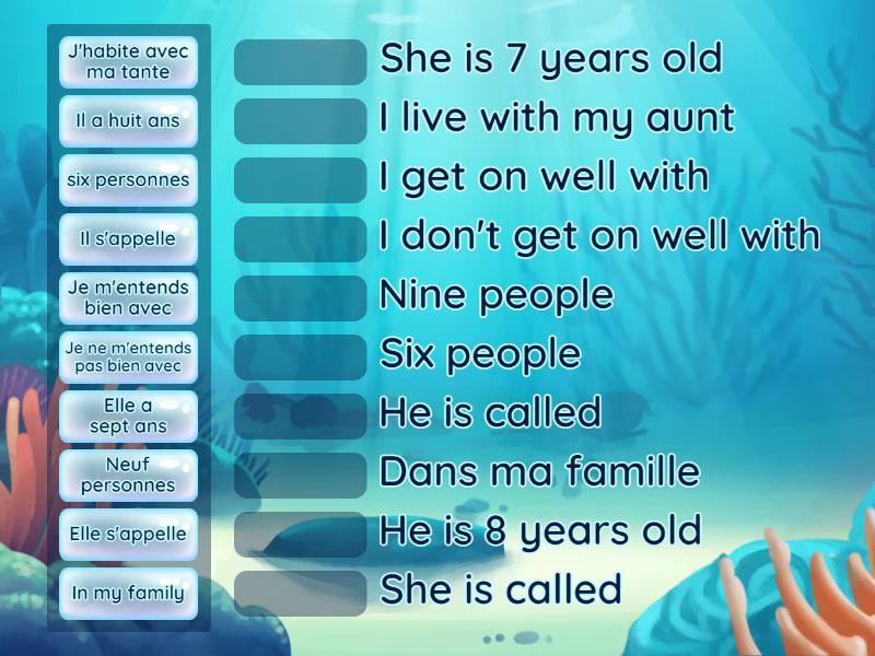 Warm-up quiz - Match up